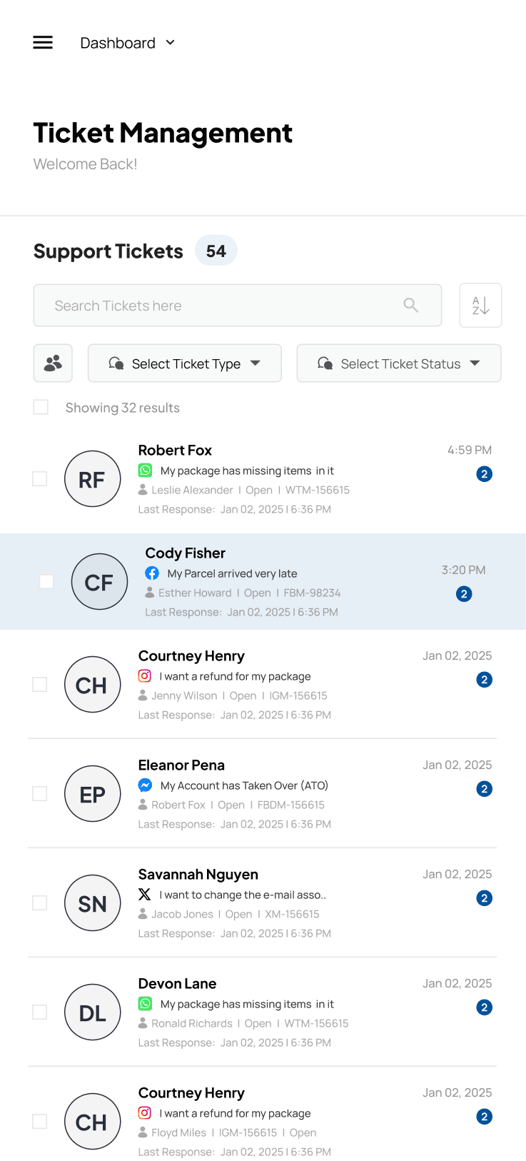 Ticket Management